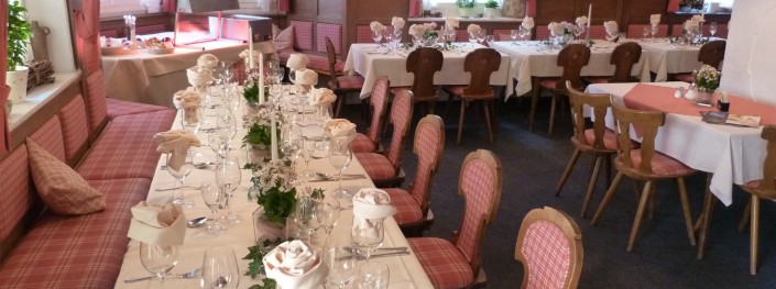 Gastronomie – Berggasthof Pflegersee